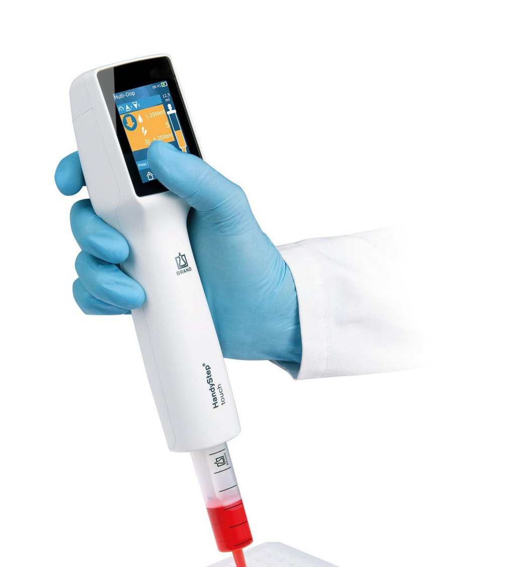 Repetitive pipette HandyStep® touch